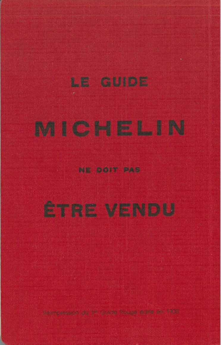 L’Original de la semaine : le premier guide Michelin, édition 1900 ...