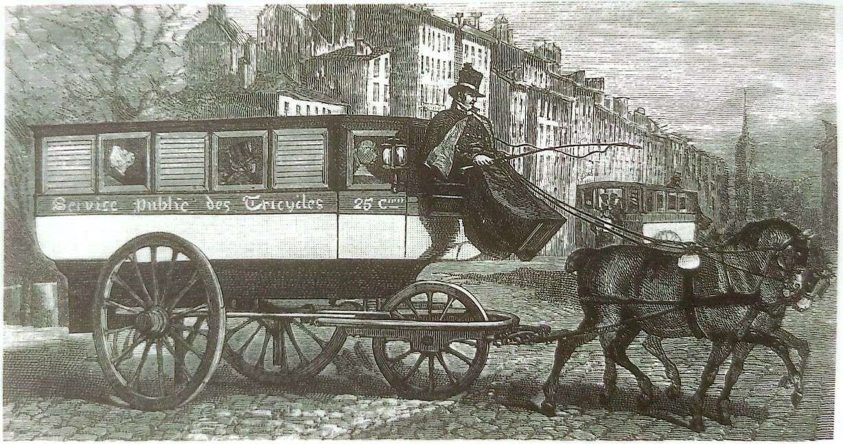 Les omnibus à Paris : origines d’un réseau de transports moderne ...