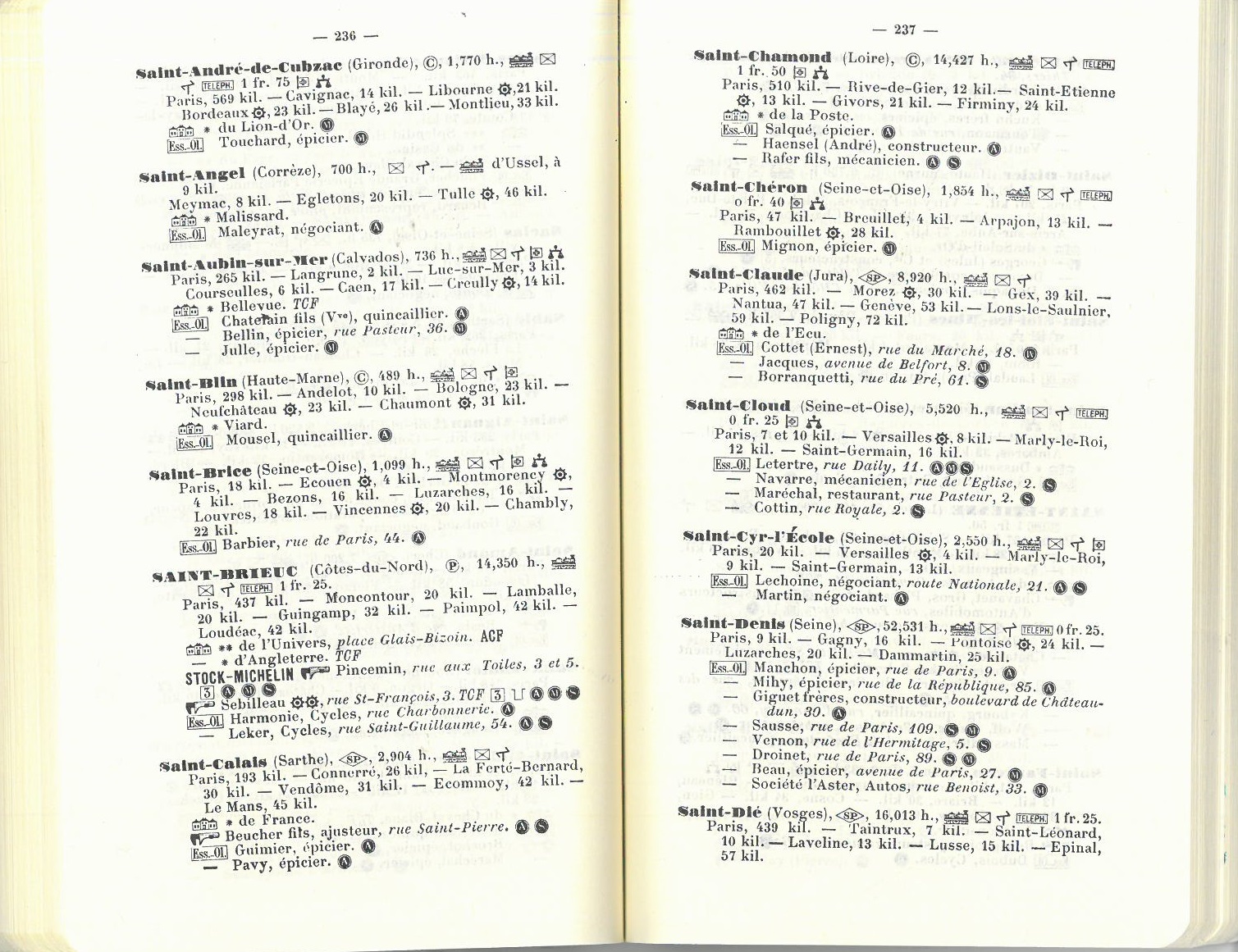 L’Original de la semaine : le premier guide Michelin, édition 1900 ...