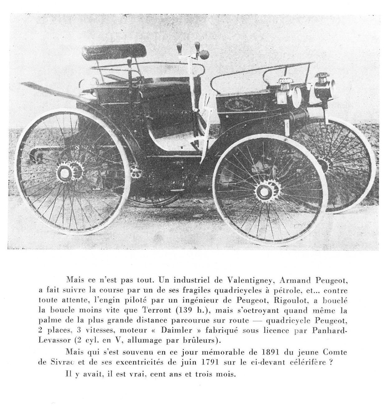 L’Original de la semaine : la course cycliste Paris-Brest-Paris, 1891 ...